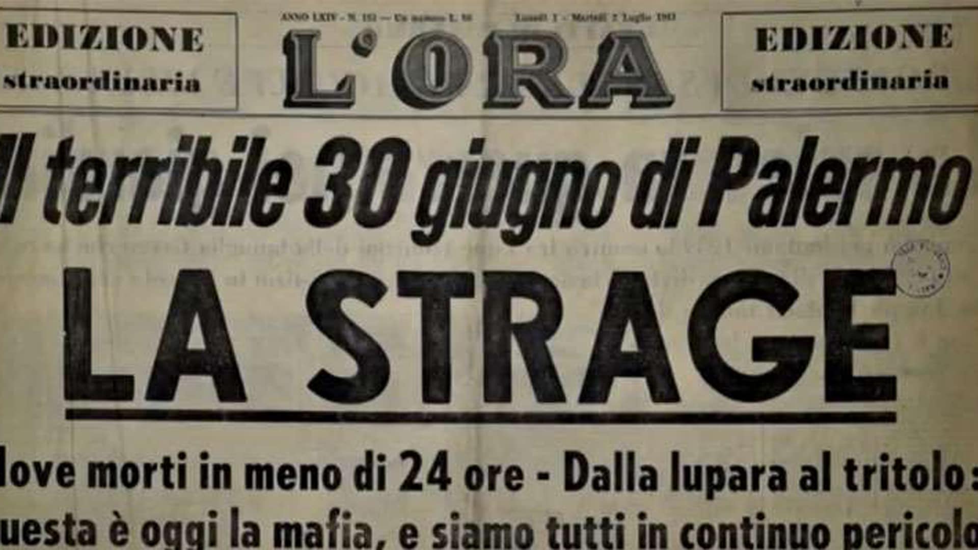 L'Ora, il primo giornale che ha parlato di mafia | Storia | Rai Cultura