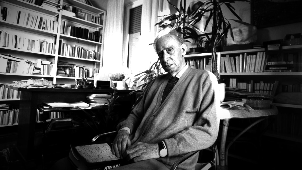 A scuola di "principianza" con il poeta Mario Luzi | Letteratura | Rai ...